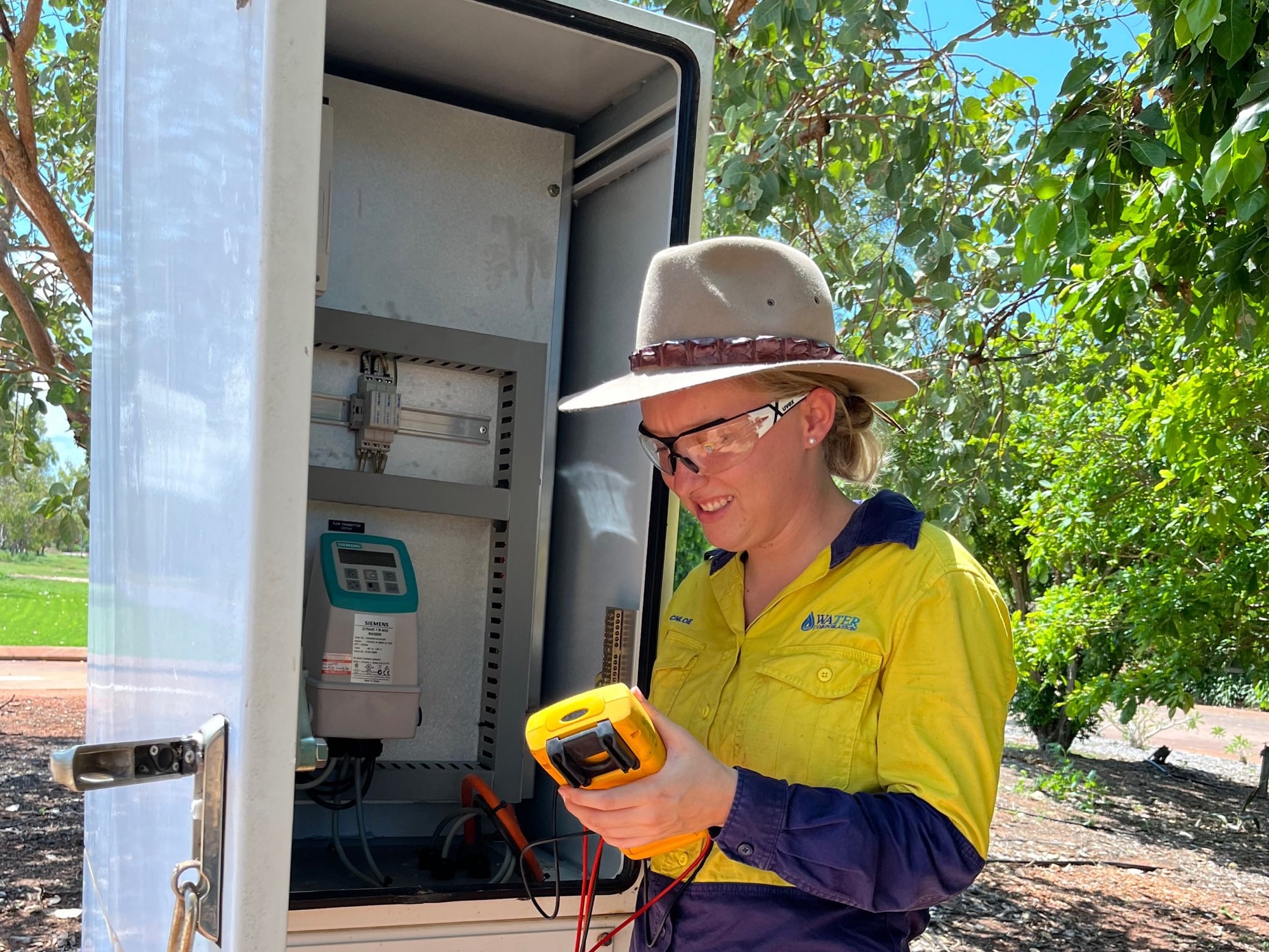 Female apprentice follows family into trade